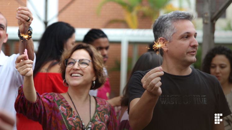 Servidores e terceirizados celebram os 66 anos do Campus JF durante o ...
